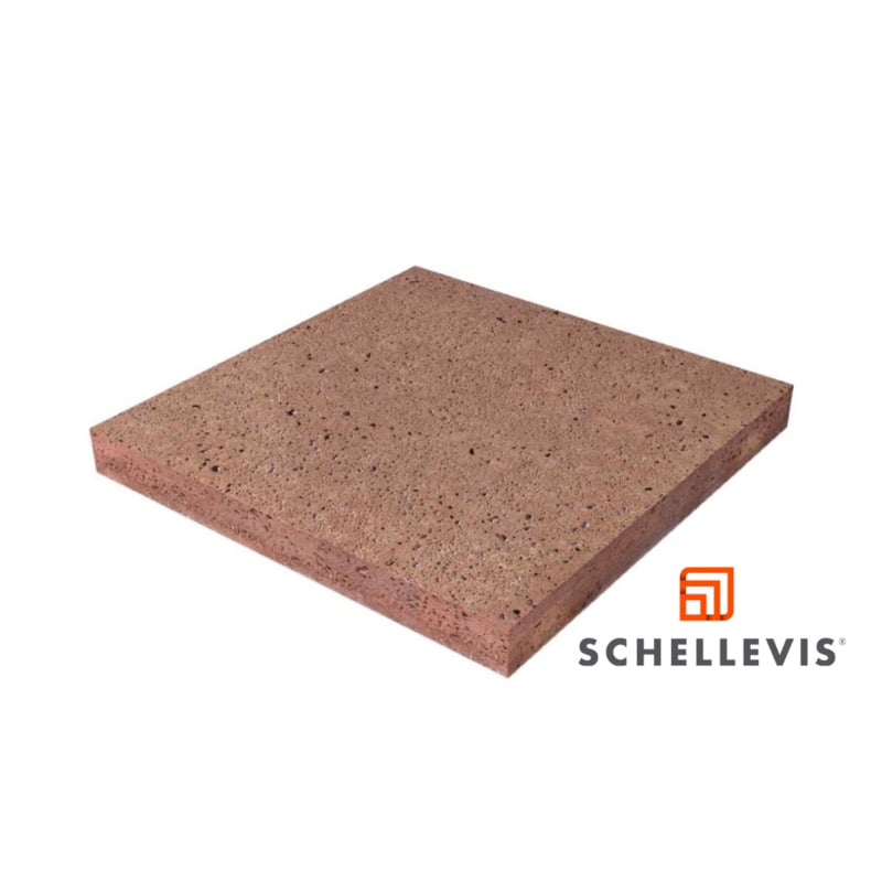 Schellevis Oud Hollandse Tegels 50x50x5 Rood Bruin