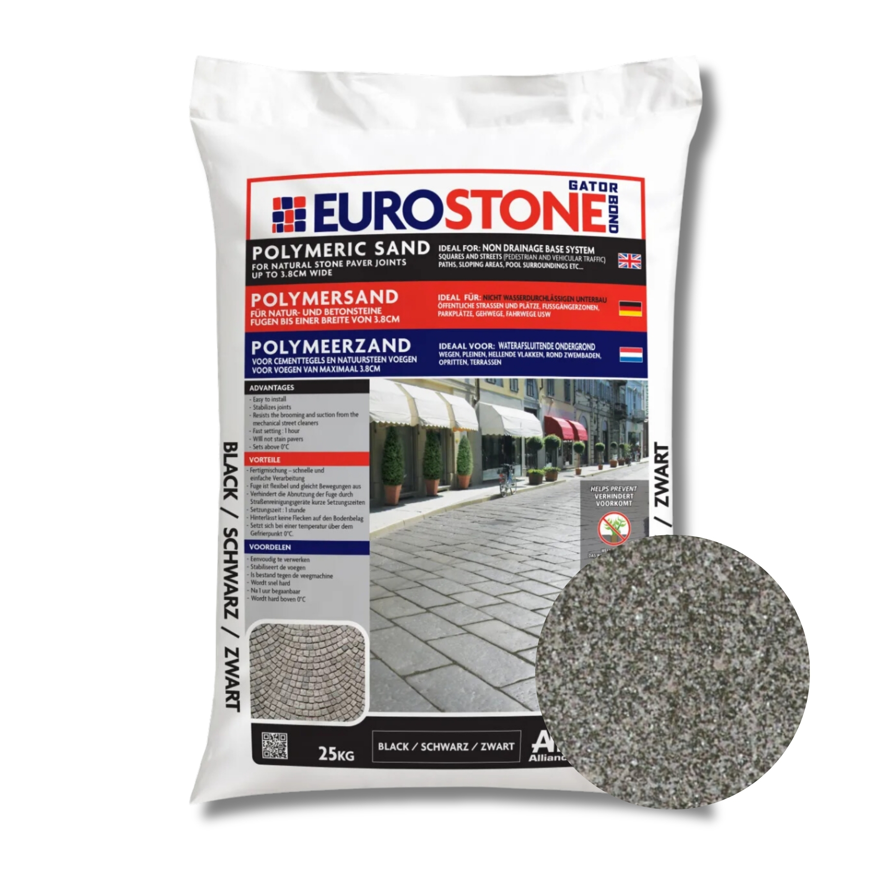 Gator Eurostone Sand Antraciet zak 20 kg bestellen?