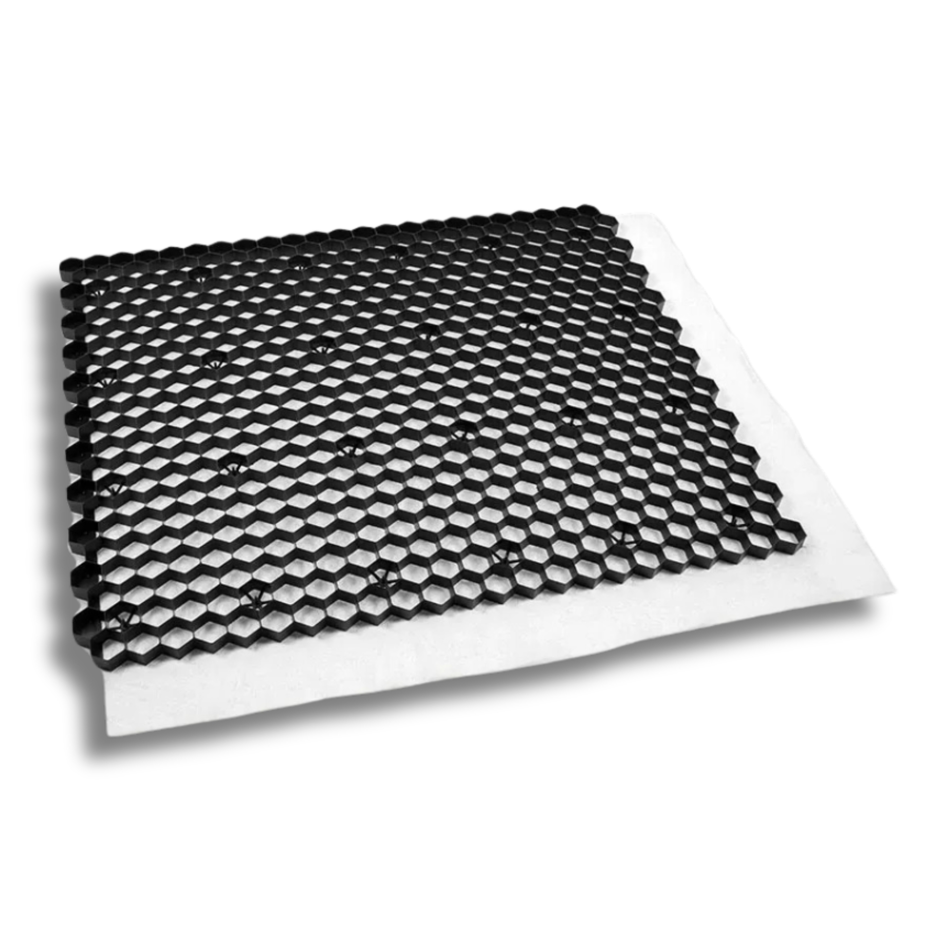 Grindmat 120x100x3 cm Zwart