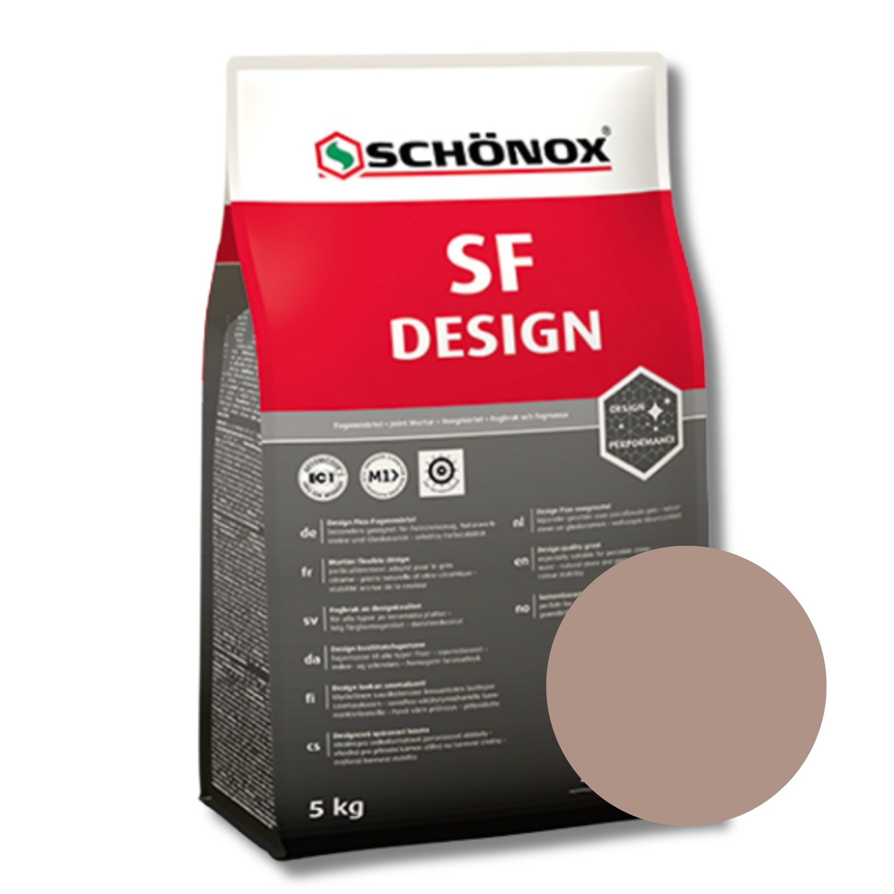 Schönox Voeg SF Design 5 KG - Havanna | Bestratingsmarkt